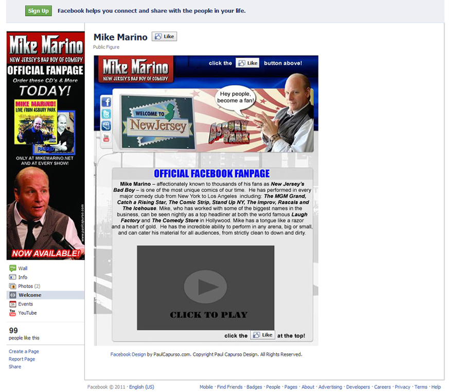 Welcome to the Paul Capurso Design website